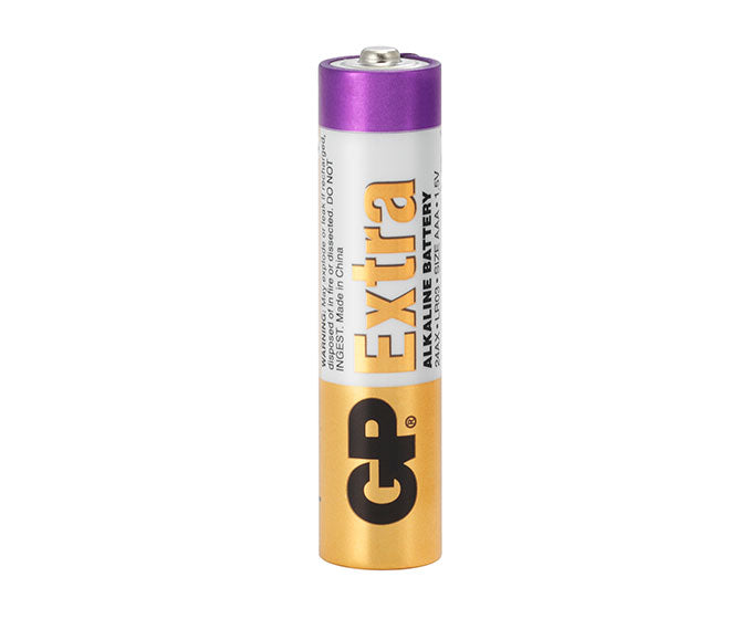 GP Extra Alkaline AAA 4 pack (LR03) | GP Batteries Russia