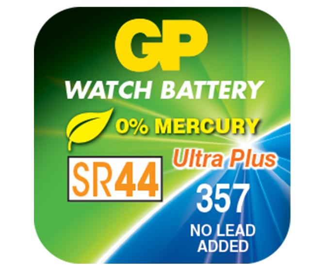 Серебряно-цинковые батарейки GP (357F) ,1шт. | GP Batteries Russia